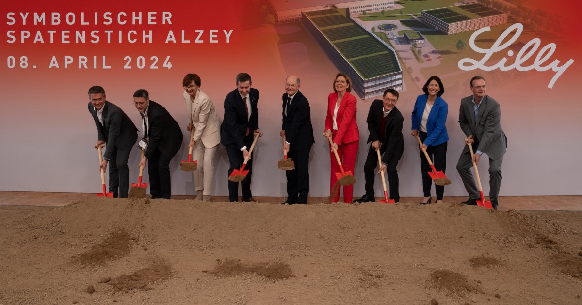 "Ich bin ein Alzeyer": Lilly-CEO Dave Ricks, Ministerpräsidentin Malu ...