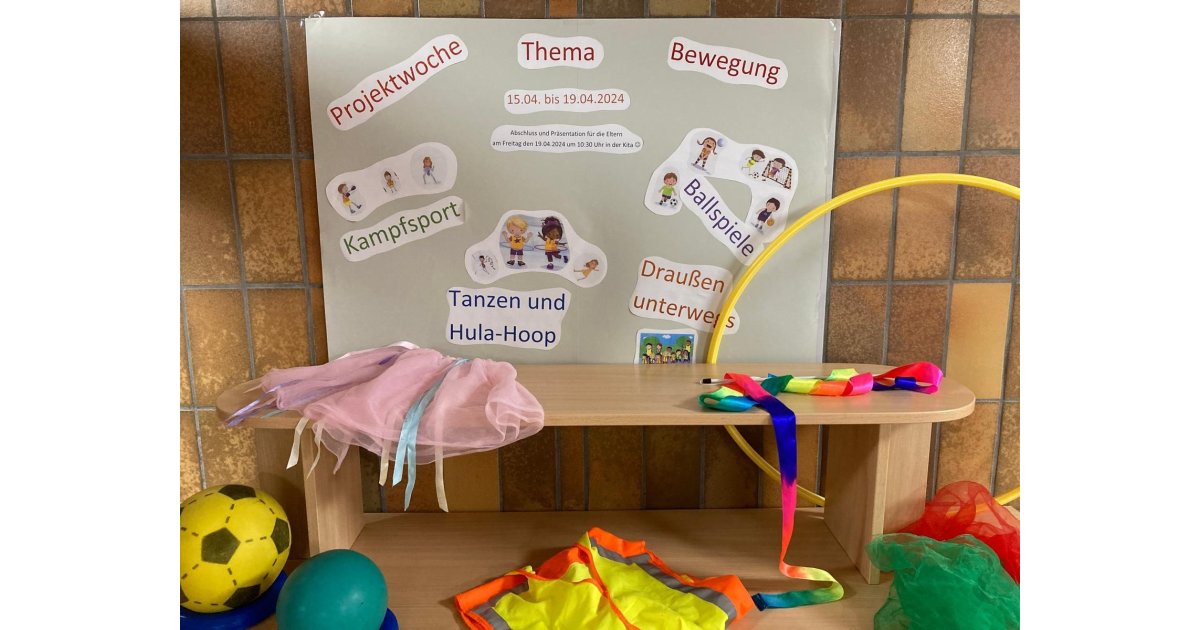 Projektwoche in der Kita Walter Zuber | Stadt Alzey